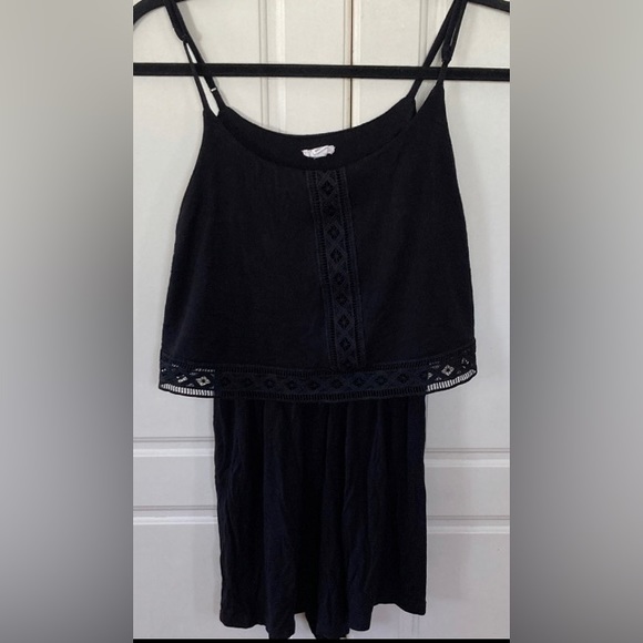 Garage | Pants & Jumpsuits | Garage Womens Black Crochet Lace Trim ...